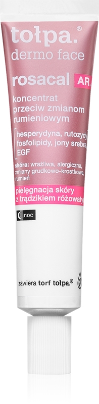 Recensione di Tołpa Dermo Face Rosacal trattamento notte concentrato ...