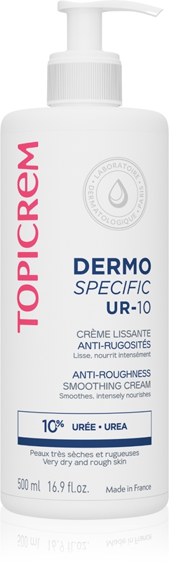 Topicrem UR-10 Anti-Roughness Smoothing Cream Body Cream for extra dry ...