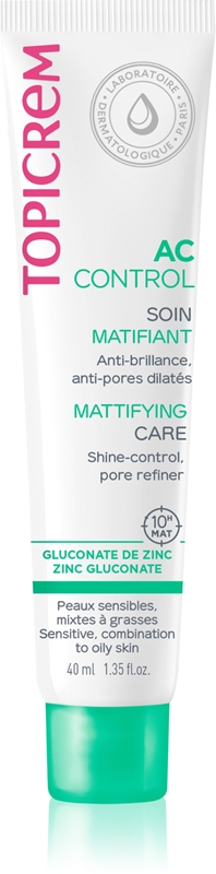 Topicrem AC Mattifying Care Light Mattifying Face Cream | notino.ie