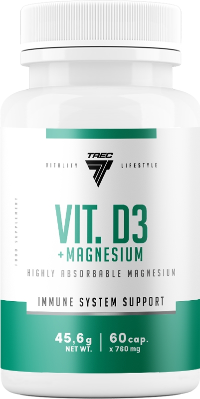 Trec Nutrition Vit. D3 + Magnesium | notino.pl