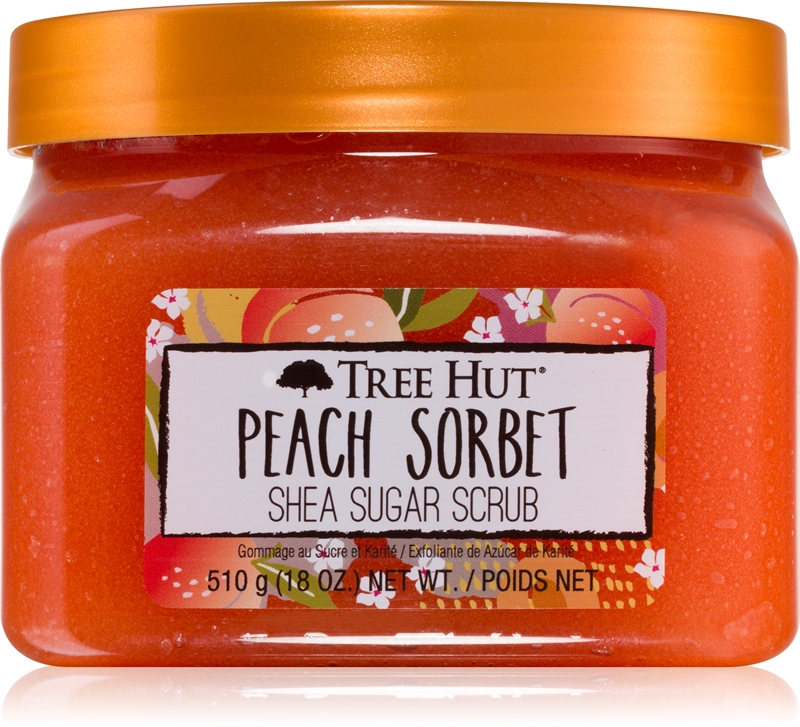 Tree Hut Peach Sorbet exfoliante corporal a base de azúcar | notino.es