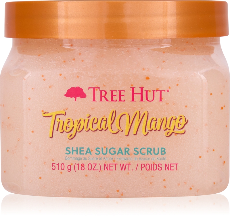 Tree Hut Shea Sugar Scrub Tropical Mango Sugar Scrub with shea butter ...