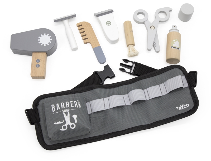 Tryco Wooden Barber Set toy wooden | notino.co.uk