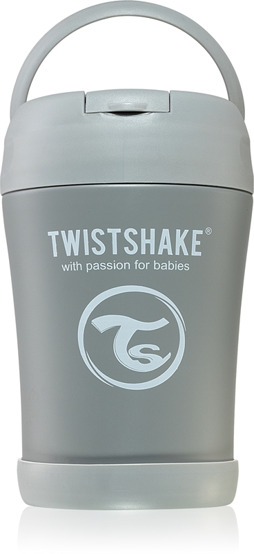 Twistshake Stainless Steel Food Container Grey termosas maistui | notino.lt