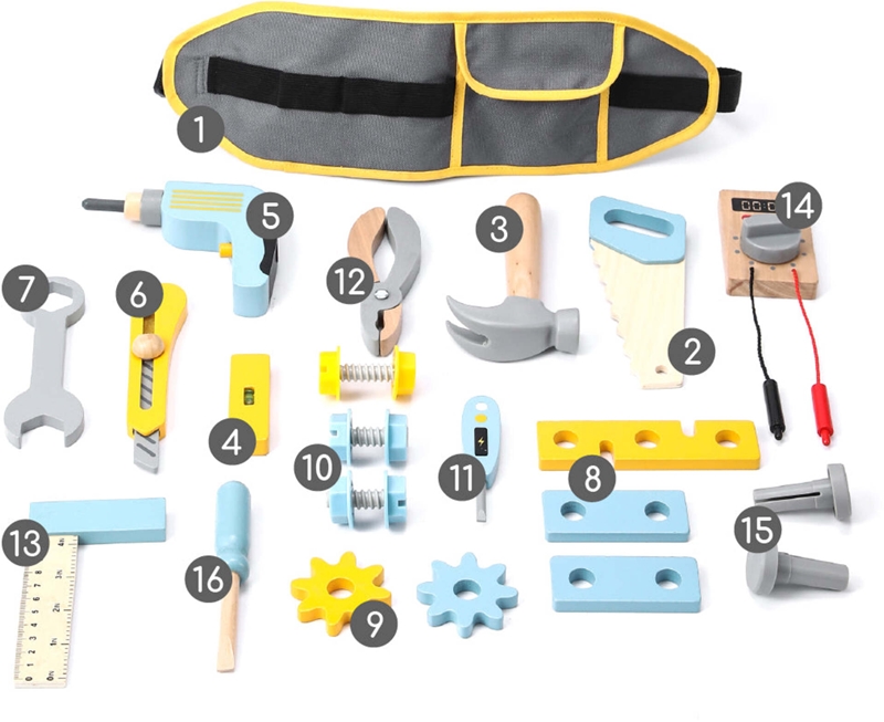 UMU® Roleplay Tool Set aktivity hračka z dreva | notino.sk