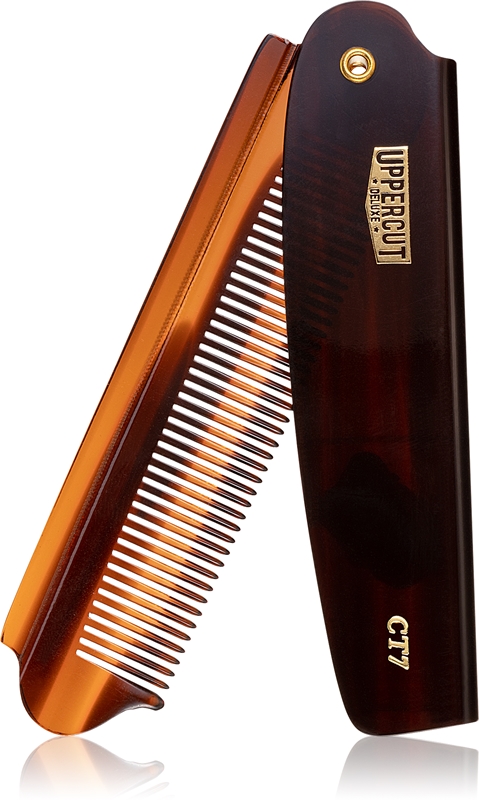 Uppercut Deluxe Flip Comb Tortoise CT7 Comb | notino.ie
