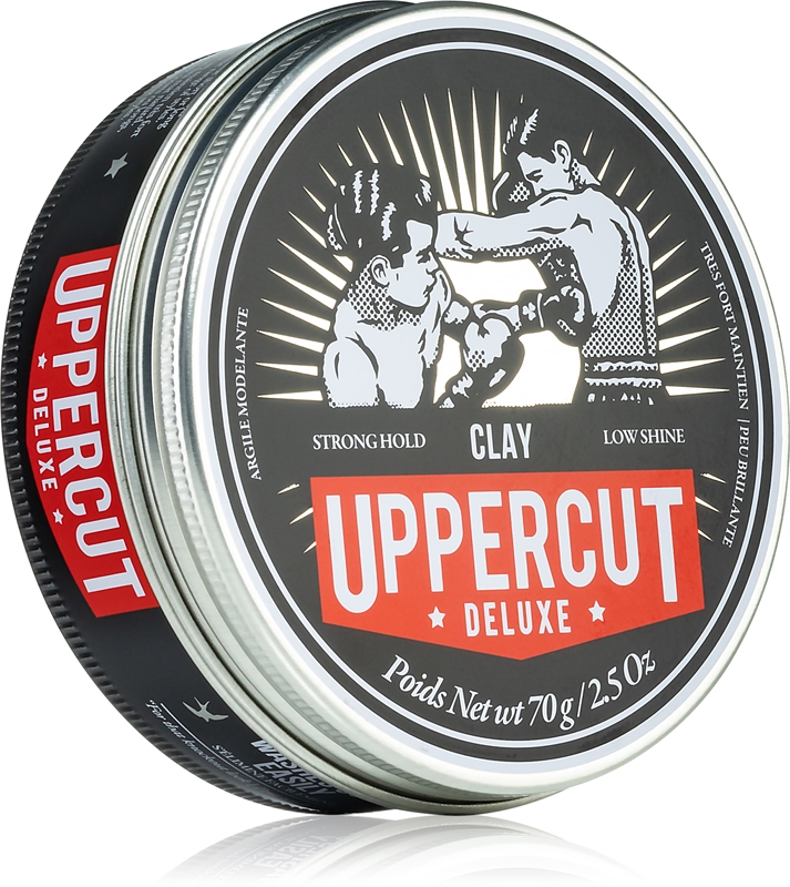 Uppercut Deluxe Clay styling clay with extra strong hold for men ...