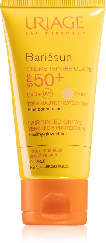 Uriage Bariésun Fair Tinted Cream SPF 50+ tonizuojamasis apsauginis kremas SPF 50+ | notino.lt
