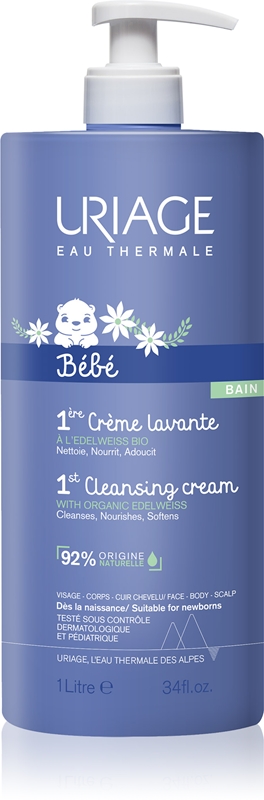 Uriage Bébé 1st Cleansing Cream delikatny krem oczyszczający dla dzieci ...