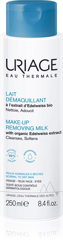Uriage Eau Thermale Make-Up Removing Milk gentle makeup removing lotion ...
