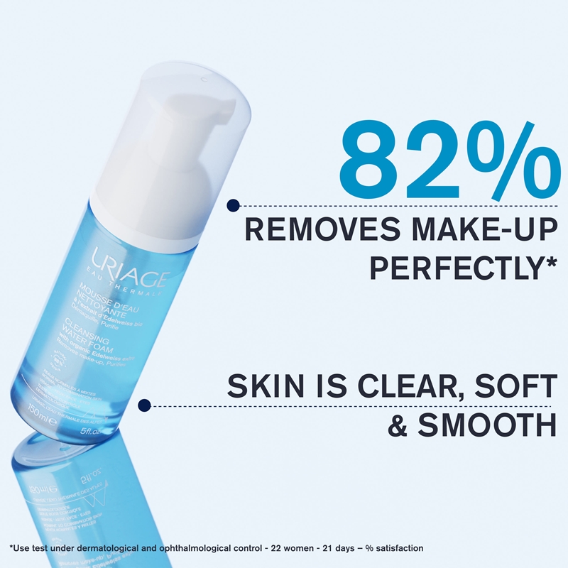 Uriage Hygiène Cleansing Water Foam foam cleanser for the face | notino ...