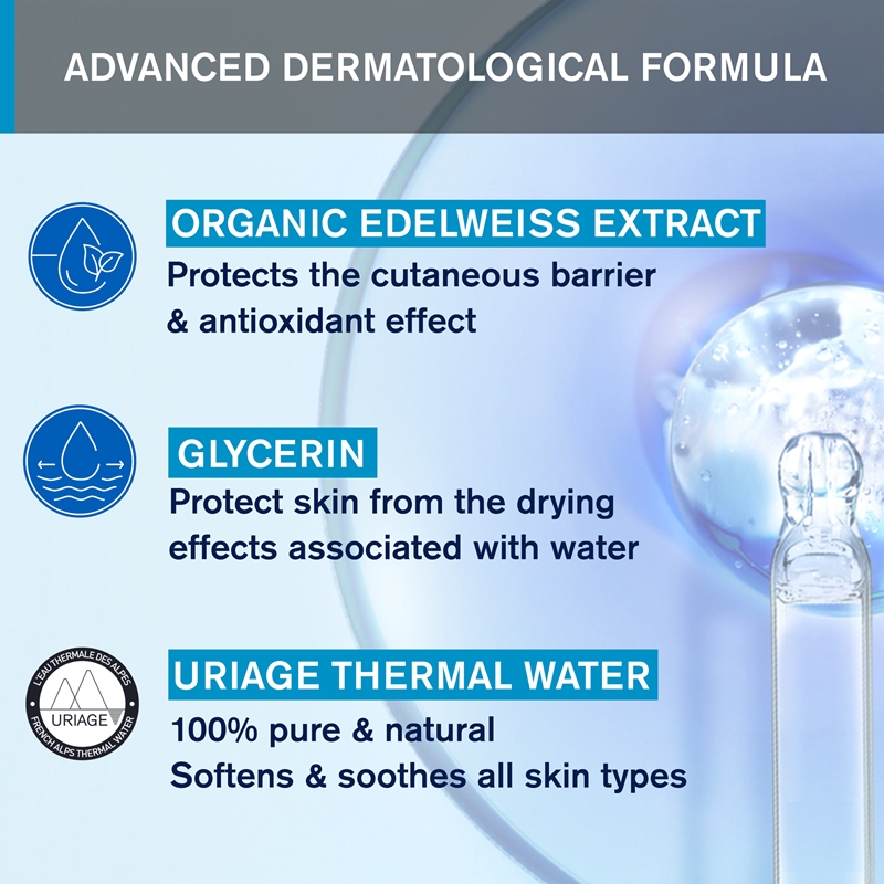 Uriage Hygiène Cleansing Water Foam foam cleanser for the face | notino ...