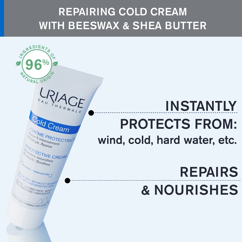 Uriage Cold Cream Protective Cream creme de proteção com teor de cold ...