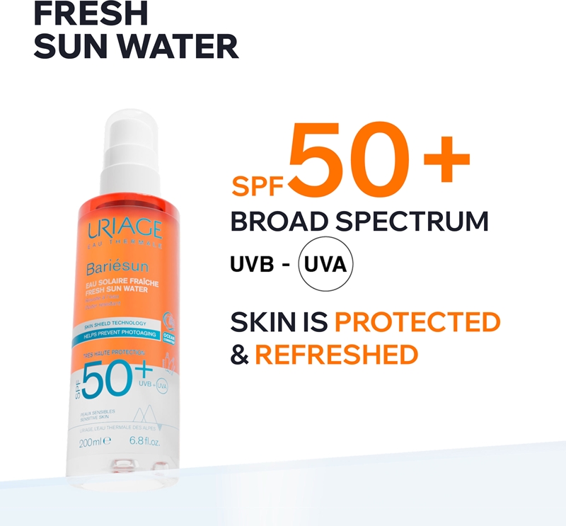 Uriage Bariésun Fresh Sun Water SPF50+ spray solare protettivo SPF 50+ | notino.it