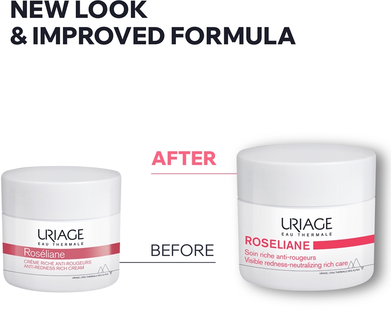 Uriage Roseliane Visible Redness-Neutralizing Rich Care crème apaisante ...