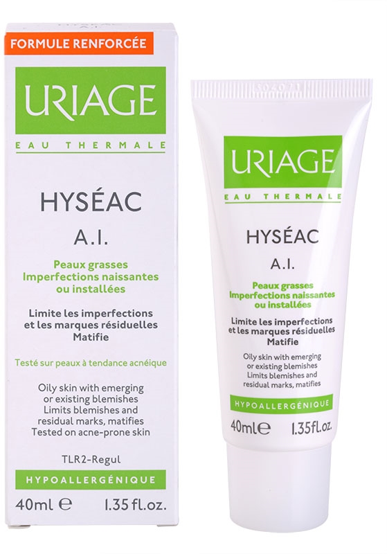 Uriage Hyséac A.I. Mattifying Cream For Oily Acne - Prone Skin | notino ...
