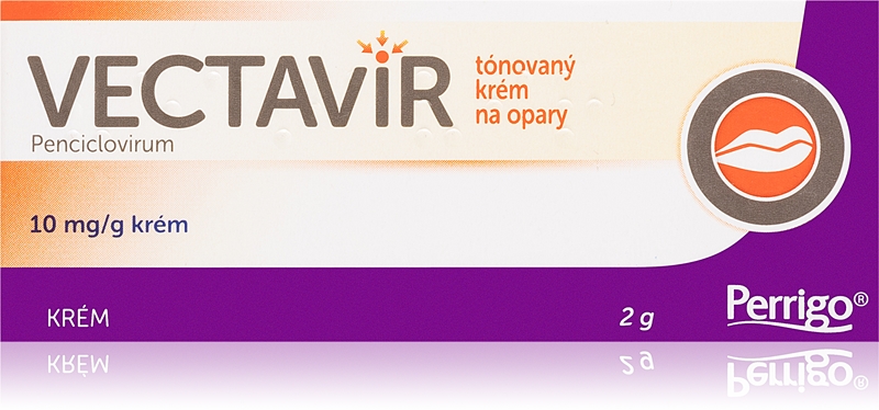 Vectavir Vectavir 10mg/g tónovaný krém na opary na opary | notino.cz