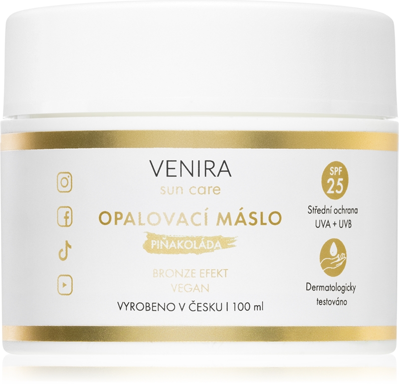 Venira Tan Body Butter Bronze beurre solaire | notino.fr