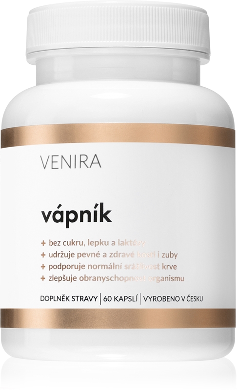 Venira Vápník kapsle pro podporu zdraví kostí a zubů | notino.cz