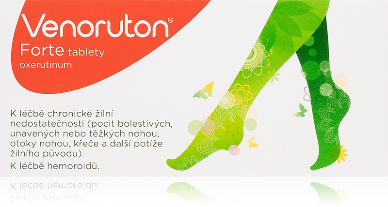 Venoruton Venoruton Forte 500mg tablety s příznivými účinky na žilní a ...