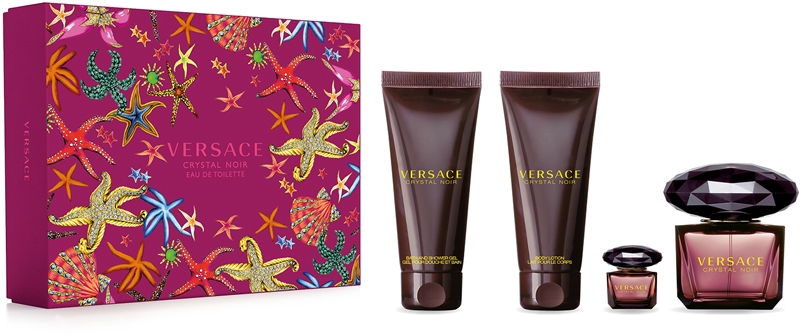 Versace Crystal Noir Gift Set XXI. for Women | notino.co.uk