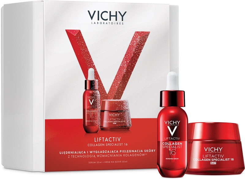 Vichy Liftactiv Gift Set świąteczny zestaw prezentowy do ujędrniania i ...