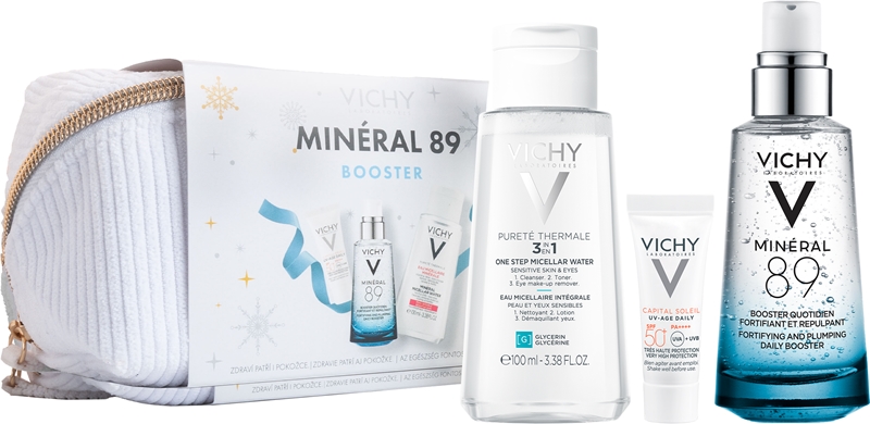 Vichy Minéral 89 Booster Christmas gift set to treat dry skin | notino.ie