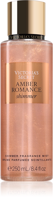 Victoria's Secret Amber Romance Shimmer Bodyspray mit Glitzerteilchen ...