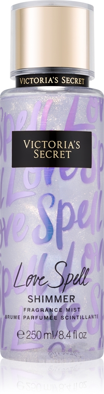 Victoria's Secret Love Spell Shimmer Body Spray with glitter for women ...