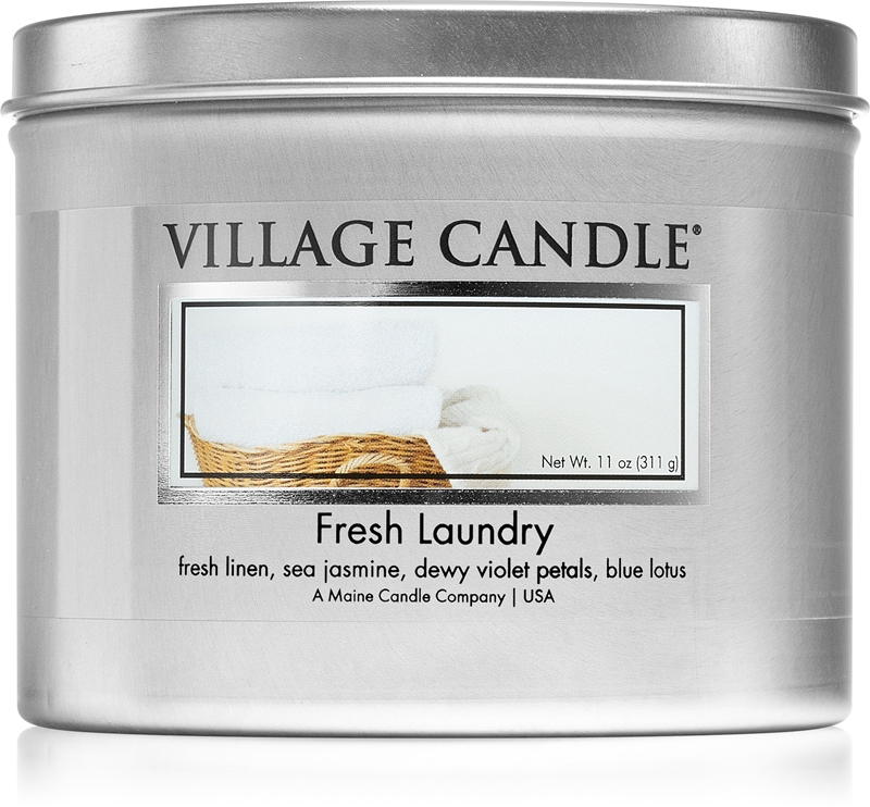 Village Candle Fresh Laundry scented candle in a tin | notino.co.uk