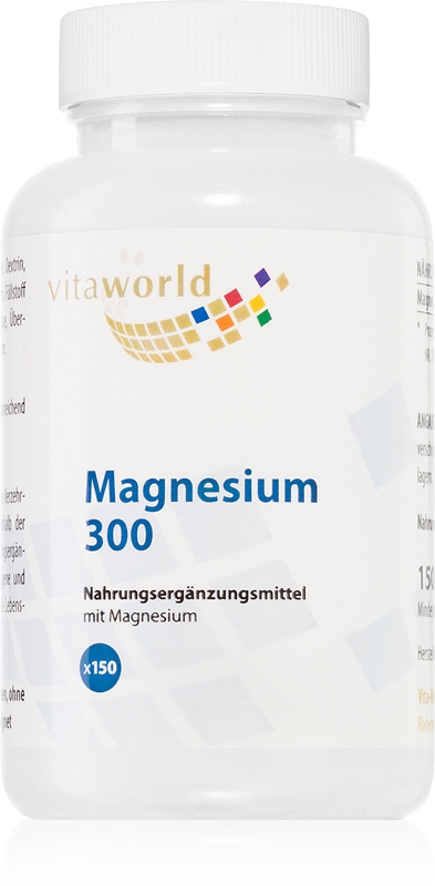 Vita World Magnesium 300 Tabletten für die effektive Magnesiumergänzung ...