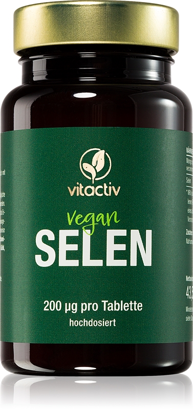 Vitactiv Selen Tabletten zur Unterstützung des Immunsystems, schöner ...