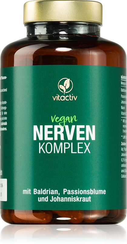 Vitactiv Nerven Kapseln für ruhigen Schlaf