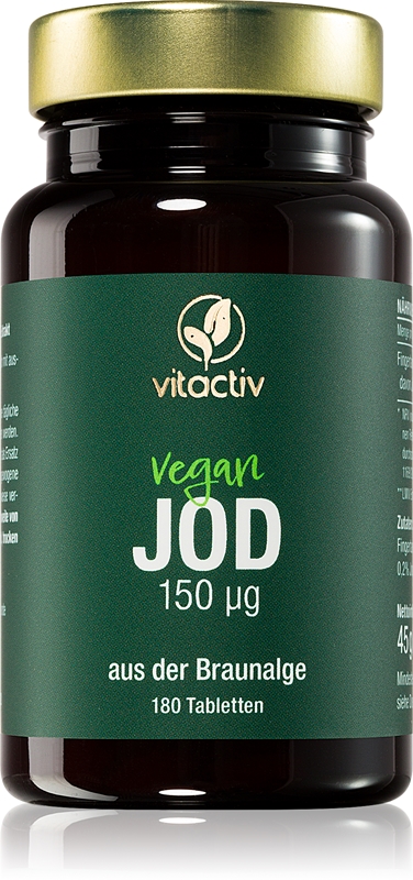 Vitactiv JOD Tabletten mit Pflanzenextrakten ️ notino.de