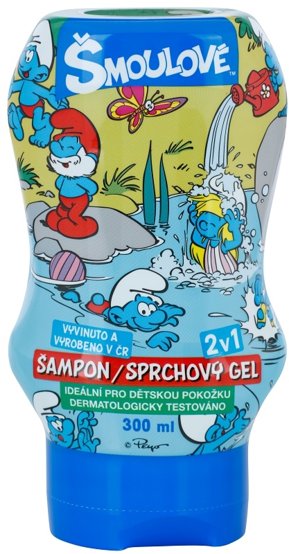 VitalCare The Smurfs Shampoo en Douchegel voor Kinderen 2 in 1 | notino.nl
