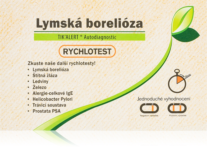 Vitamin Station Rychlotest Lymská borelióza testovací tyčinky | notino.cz