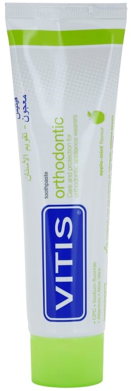 Vitis Orthodontic toothpaste user fixed braces | notino.co.uk