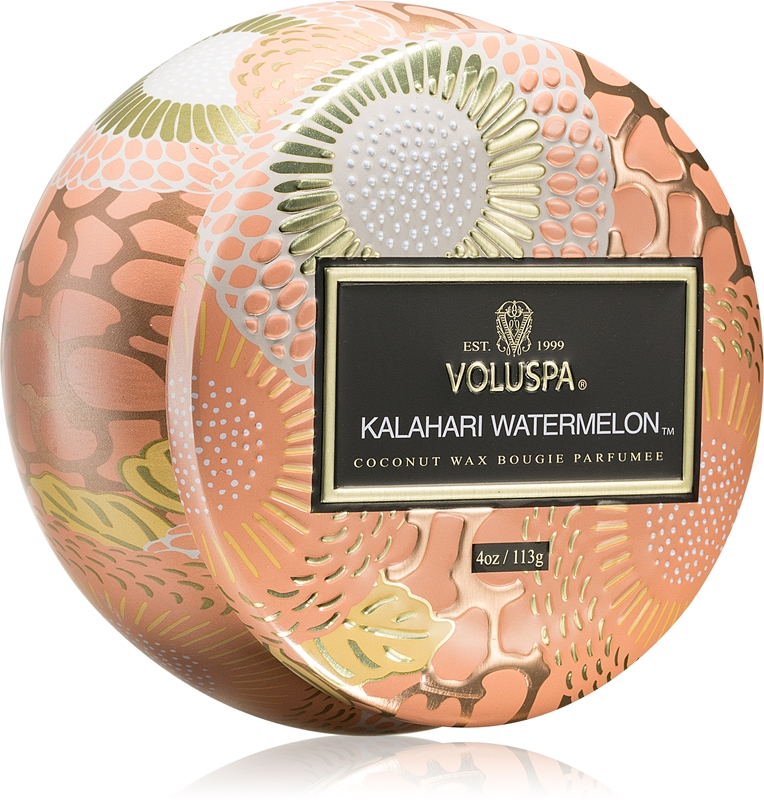 VOLUSPA Japonica Kalahari Watermelon scented candle in a tin | notino.ie