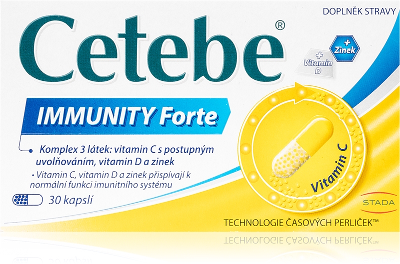 Cetebe IMMUNITY FORTE capsules pour soutenir le système immunitaire ...