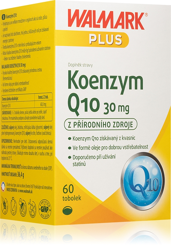 Walmark Koenzym Q10 30 mg capsules with coenzyme Q10 | notino.ie