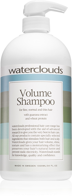 Waterclouds Volume Shampoo shampoing pour donner du volume aux cheveux ...