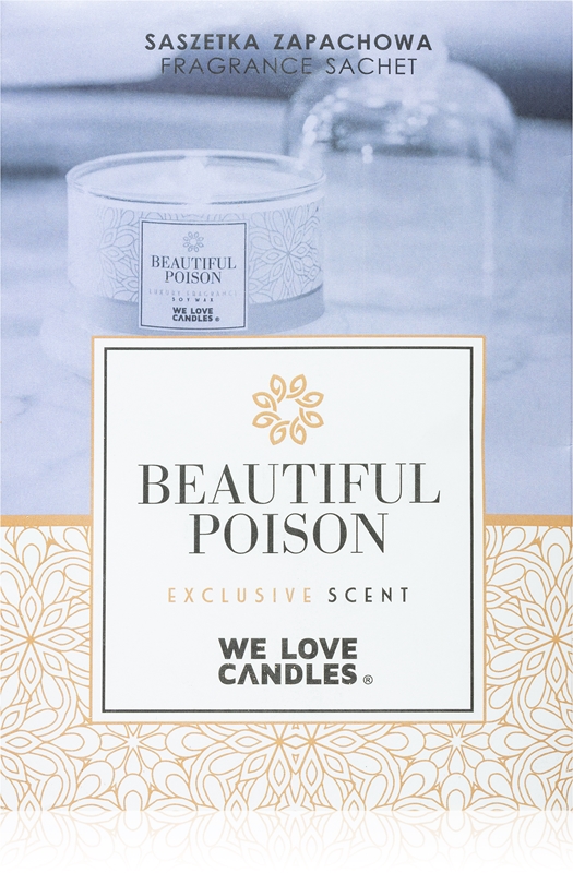 We Love Candles Gold Beautiful Poison scented sachet | notino.ie