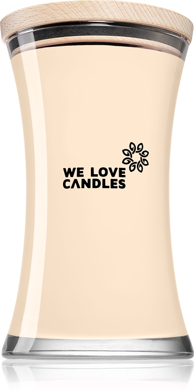 We Love Candles Basic Cotton Breath scented candle with wooden wick ...