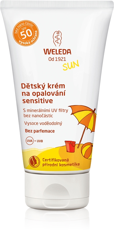 Weleda Sun dječja krema za sunčanje SPF 50 recenzije | notino.hr