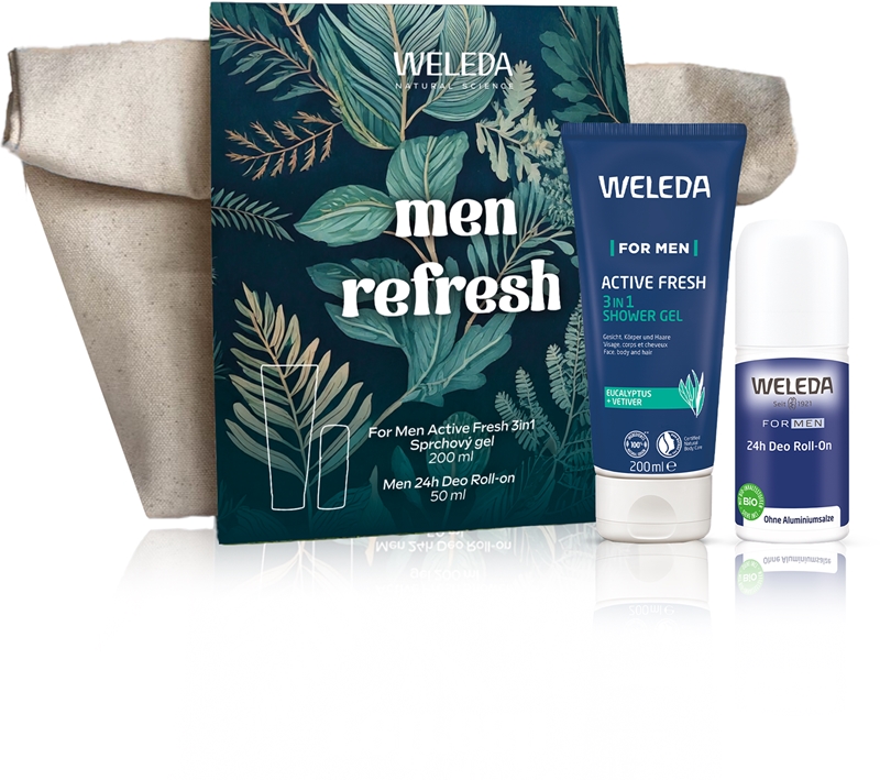 Weleda Men Refresh gift set for men | notino.co.uk