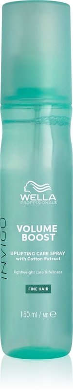 Wella Professionals Invigo Volume Boost spray volumoso para cabelo fino ...