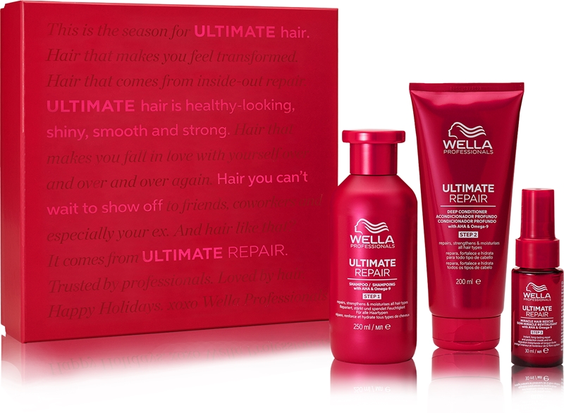 Wella Professionals Ultimate Repair Set gift set (for damaged and ...