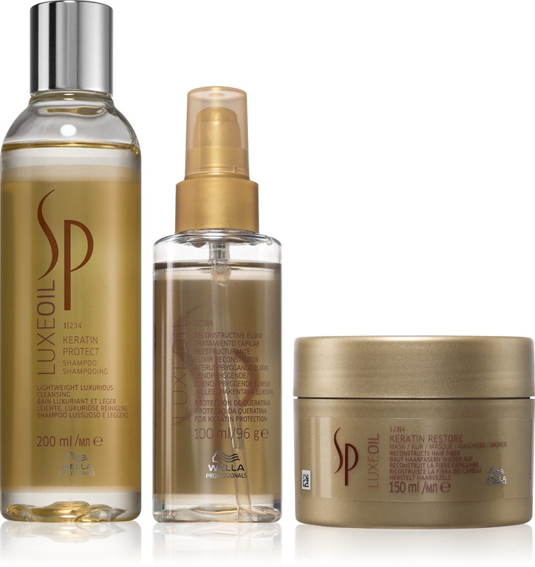Wella Professionals SP Luxe Oil Set economy pack for perfect-looking ...