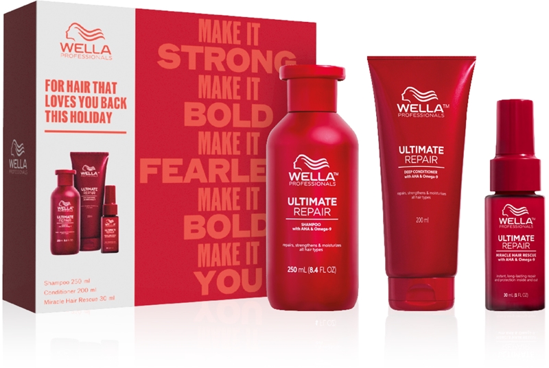 Wella Professionals Ultimate Repair Set Gift Set for damaged and colour ...