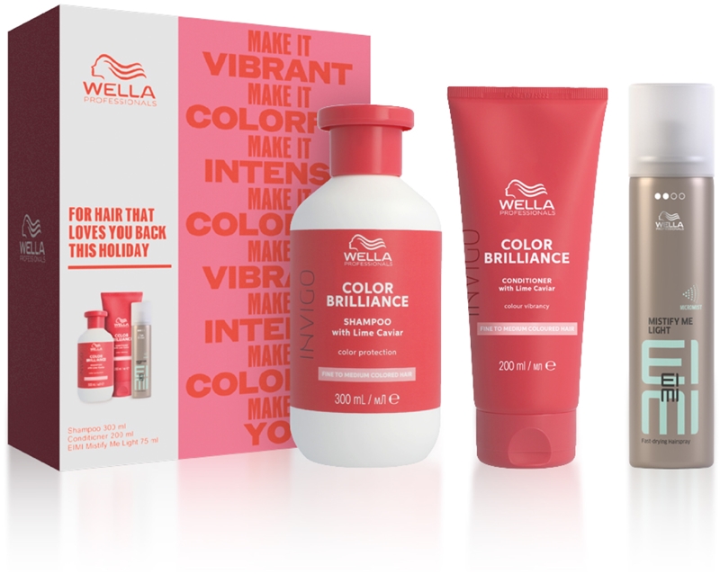 Wella Professionals Invigo Color Brilliance darčeková sada pre farbené ...